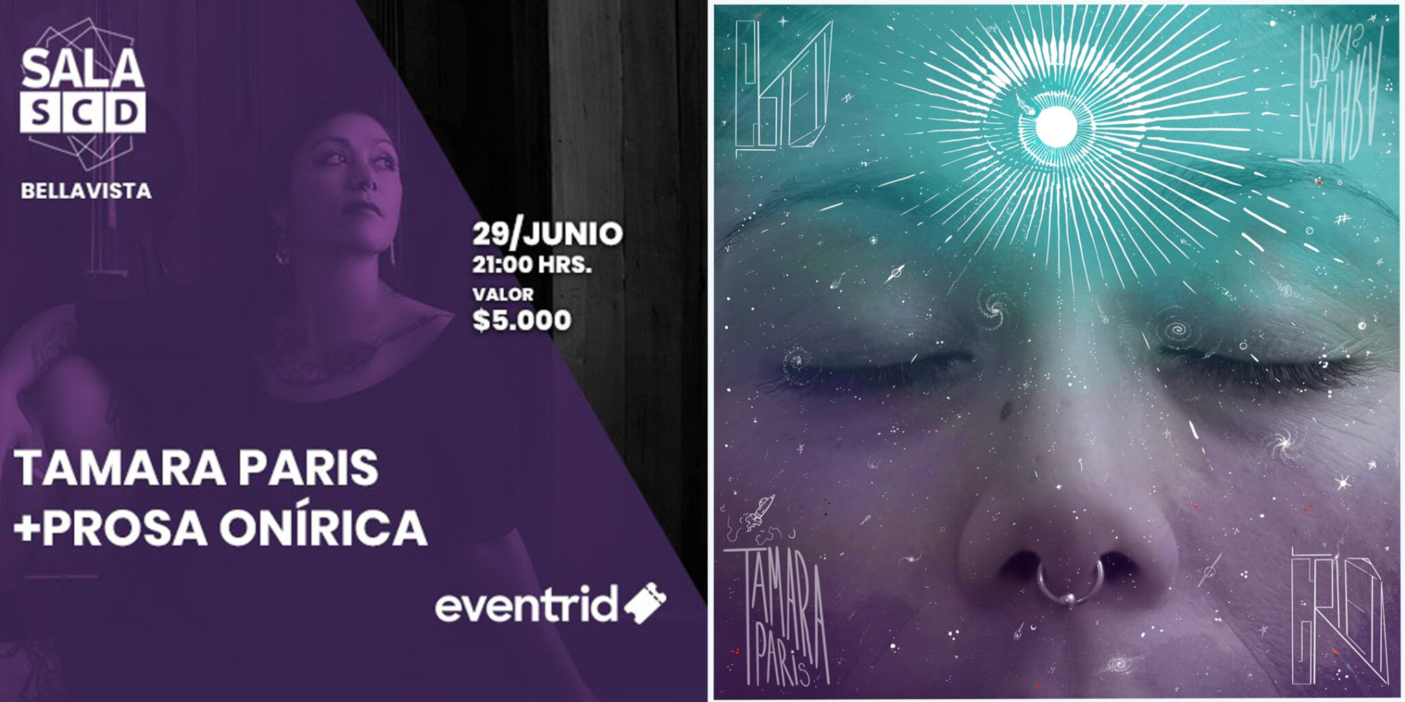 Tamara Paris lanza su primer disco “La Grieta” en sala SCD – Sello Piola